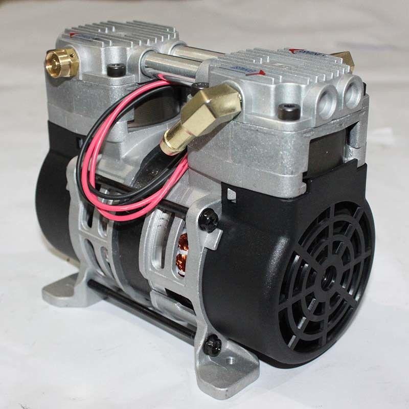 1.2A Laboratory Oil Free Air Compressor 245 W Compact Design Pump Oil ...