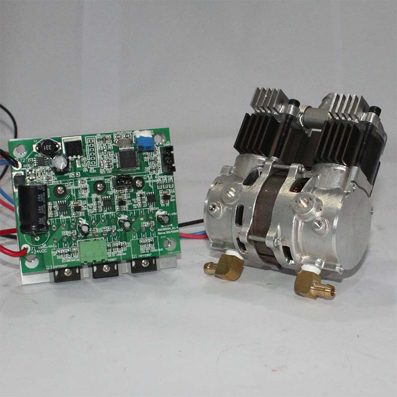 Motor compresor sin aceite 135Watts de DC 24V portátil